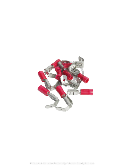 HELLERMANNTYTON RED INSULATED PIGGY BACK TERMINALS 1.5mm 10pcs – Transignal